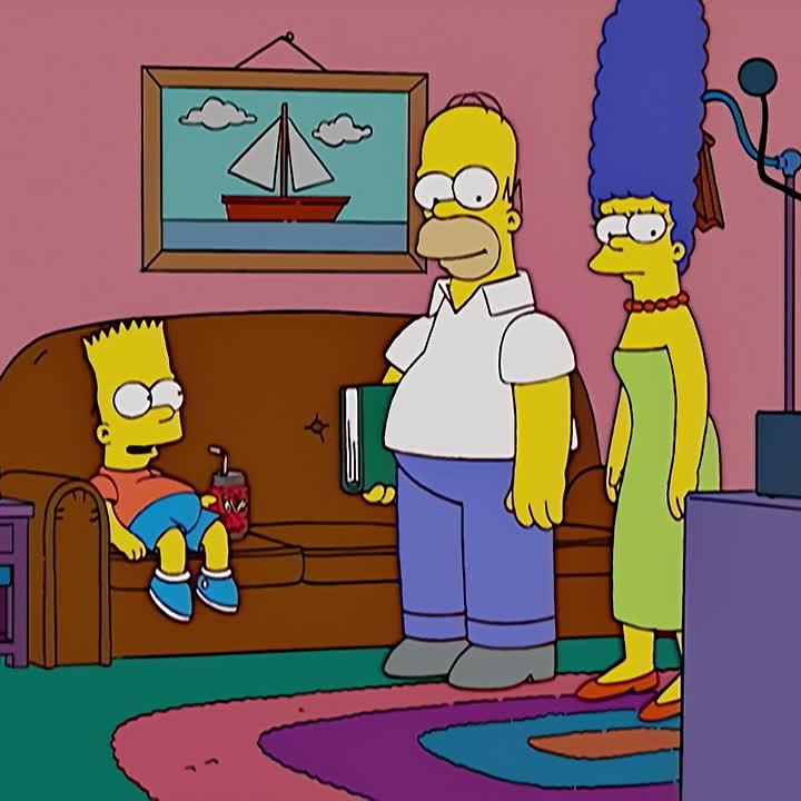 Hey, mom, can we have fried chicken for dinner? Lisa! Lisa! Lisa! Don't ...