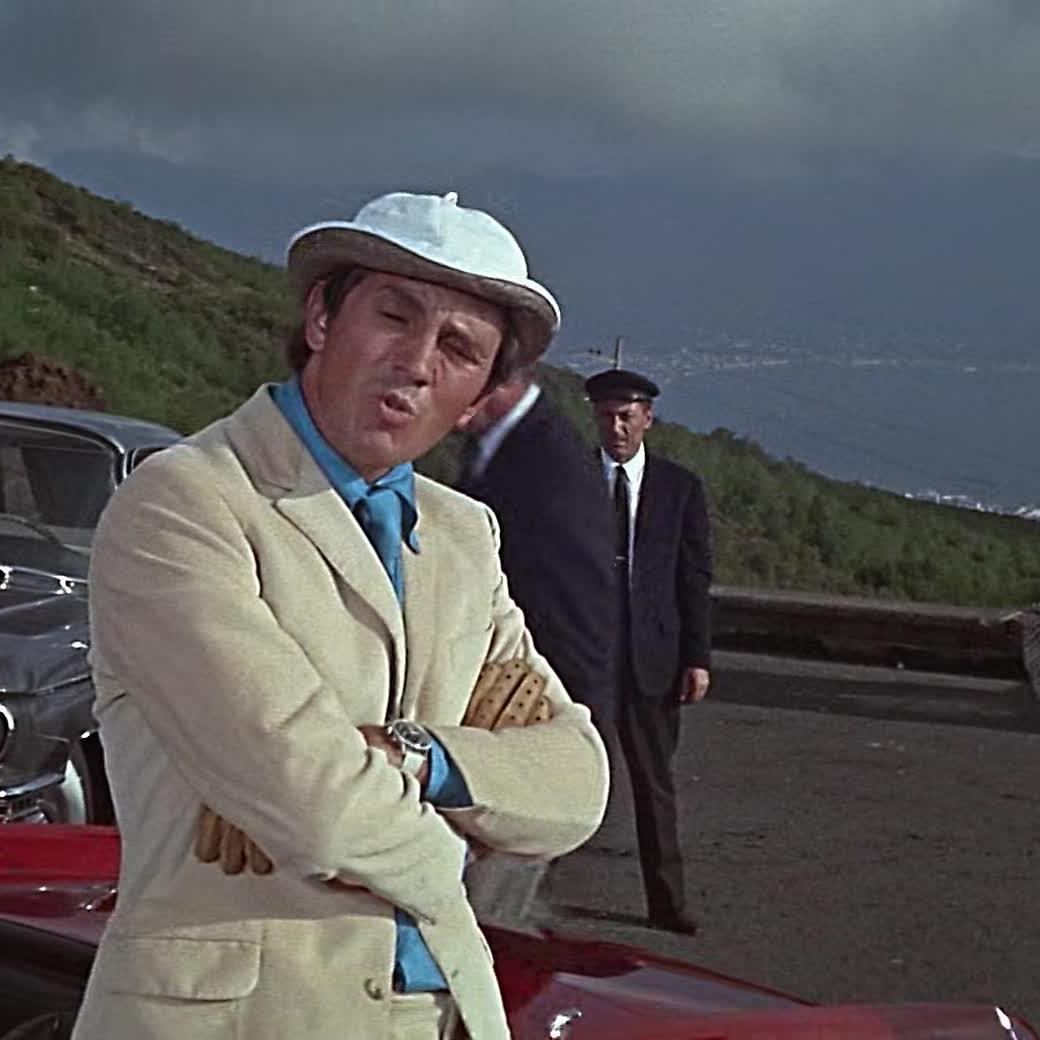 How the devil did you get a passport, Garvin? Just because I'm working ...
