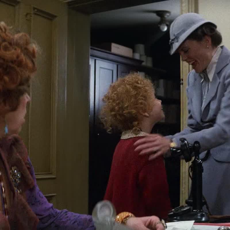 "Annie, how would you like to spend a week with Mr. Warbucks at his ...