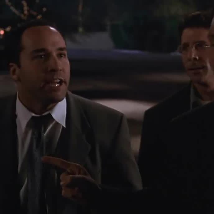"I might just turn your little pathetic ass in! How about that, pal ...