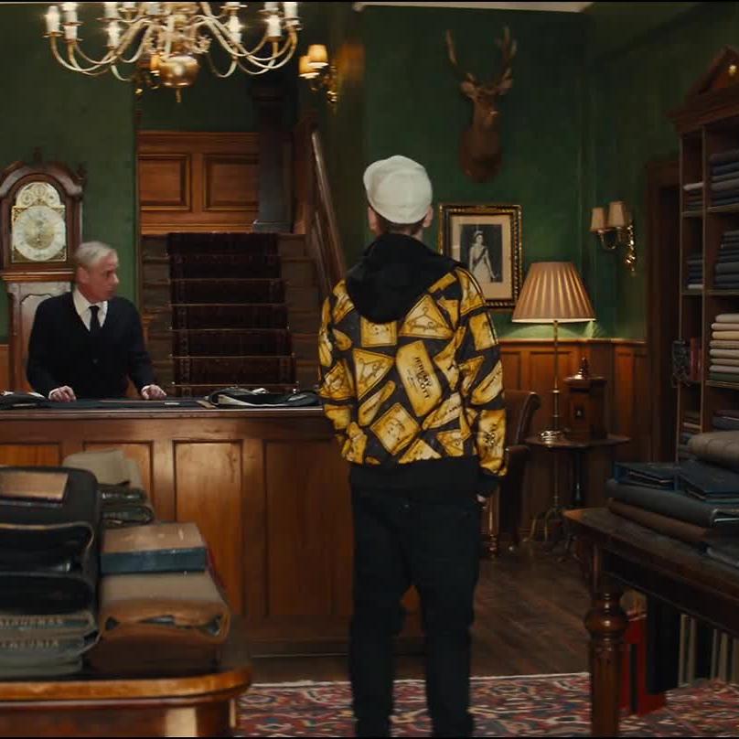 I'm so sorry, sir, but a gentlemen is completing his fitting. Fitting ...