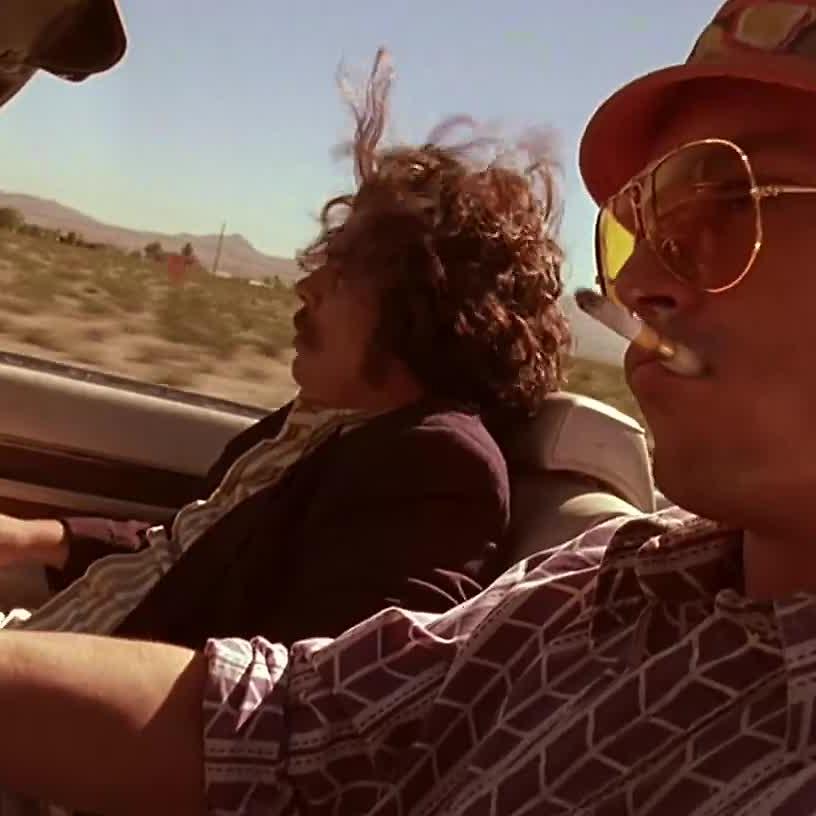 "I've never missed a plane yet." - Fear and Loathing in Las Vegas quote
