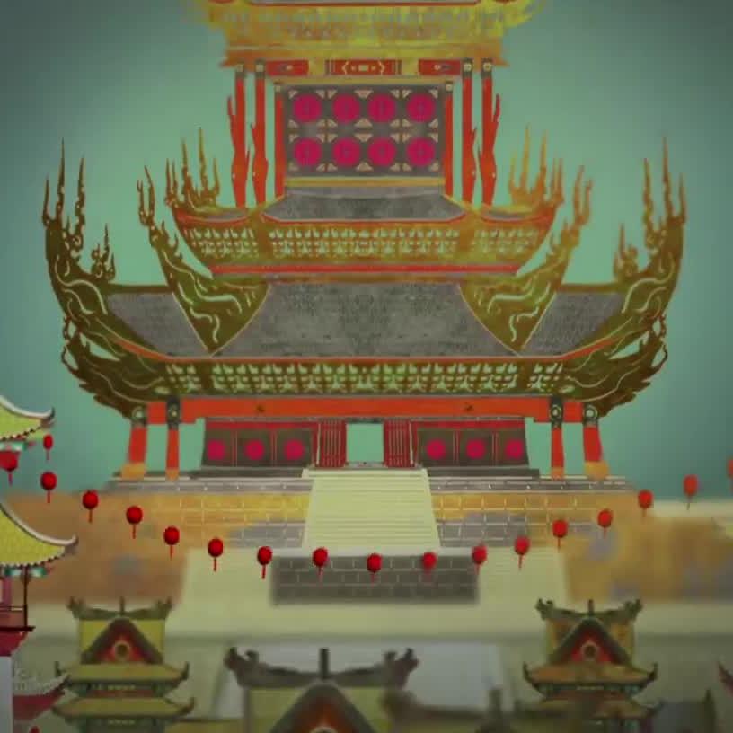 Long ago, in ancient China, the peacocks ruled over Gongmen City. They ...
