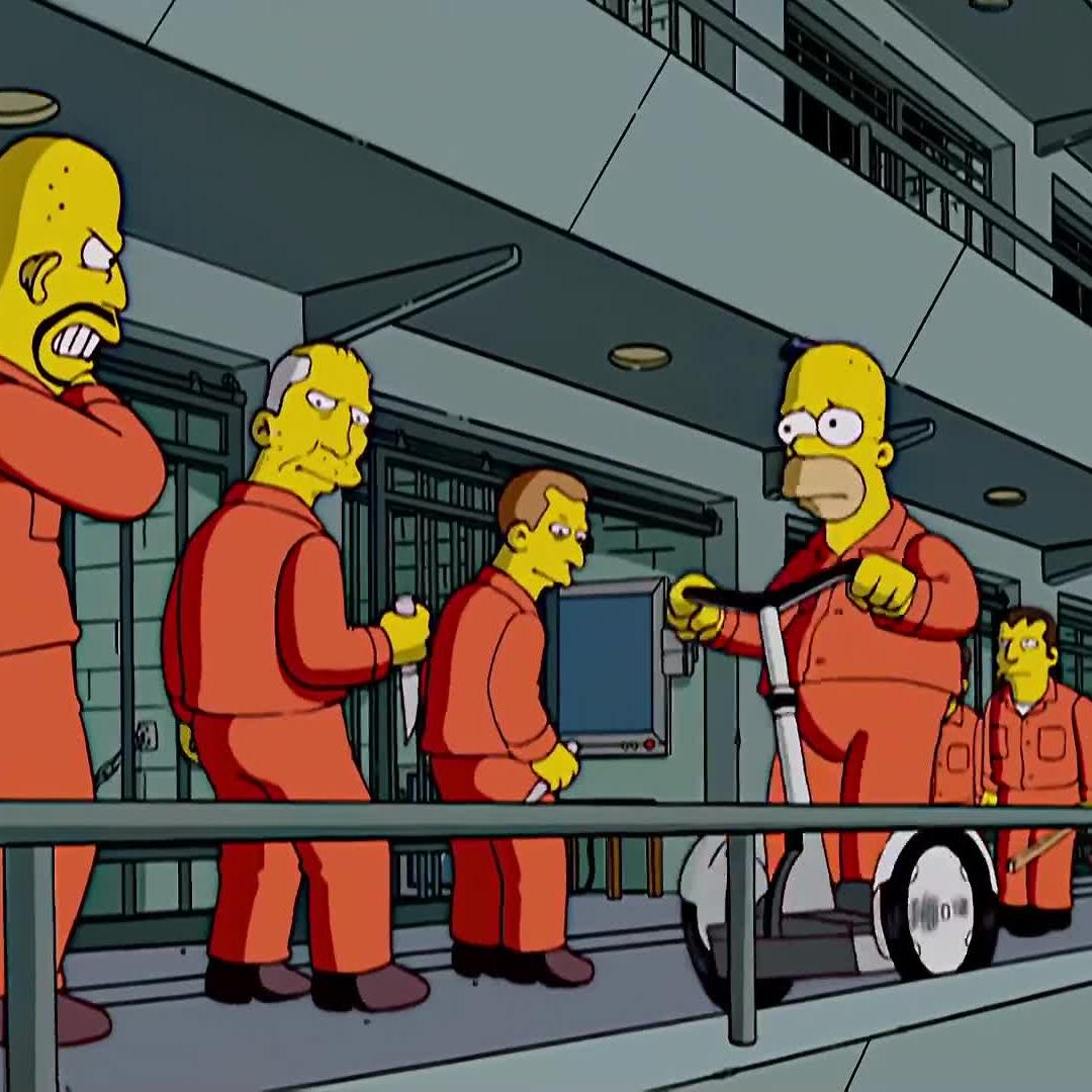 Marge, they're gonna kill me! I only did what I had to do to survive ...