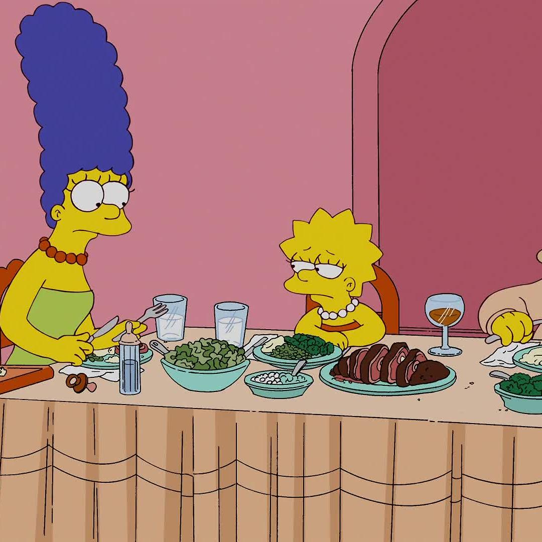 (noisy chewing, smacking) No appetite, honey? It's just ...