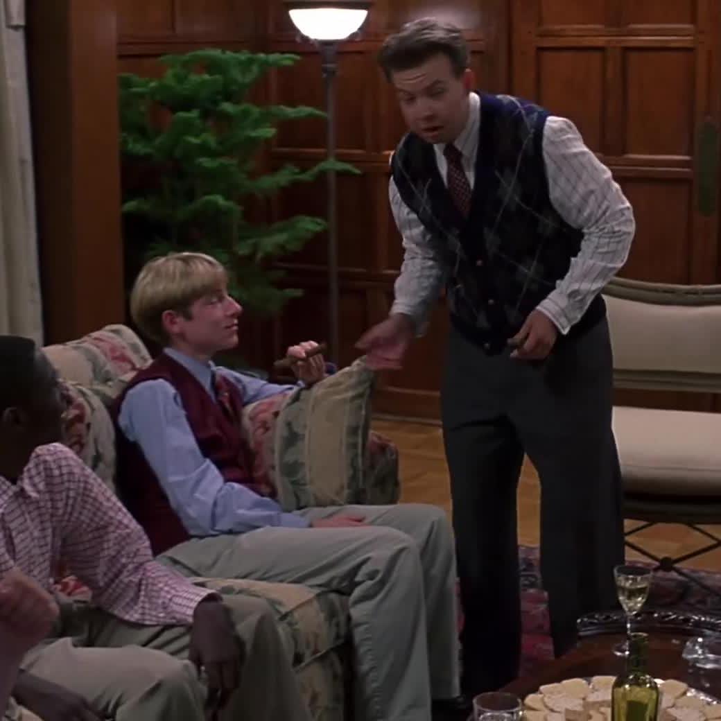 Now, remember, guys.Don't touch anything. (CHUCKLES) Oop! What did I ...