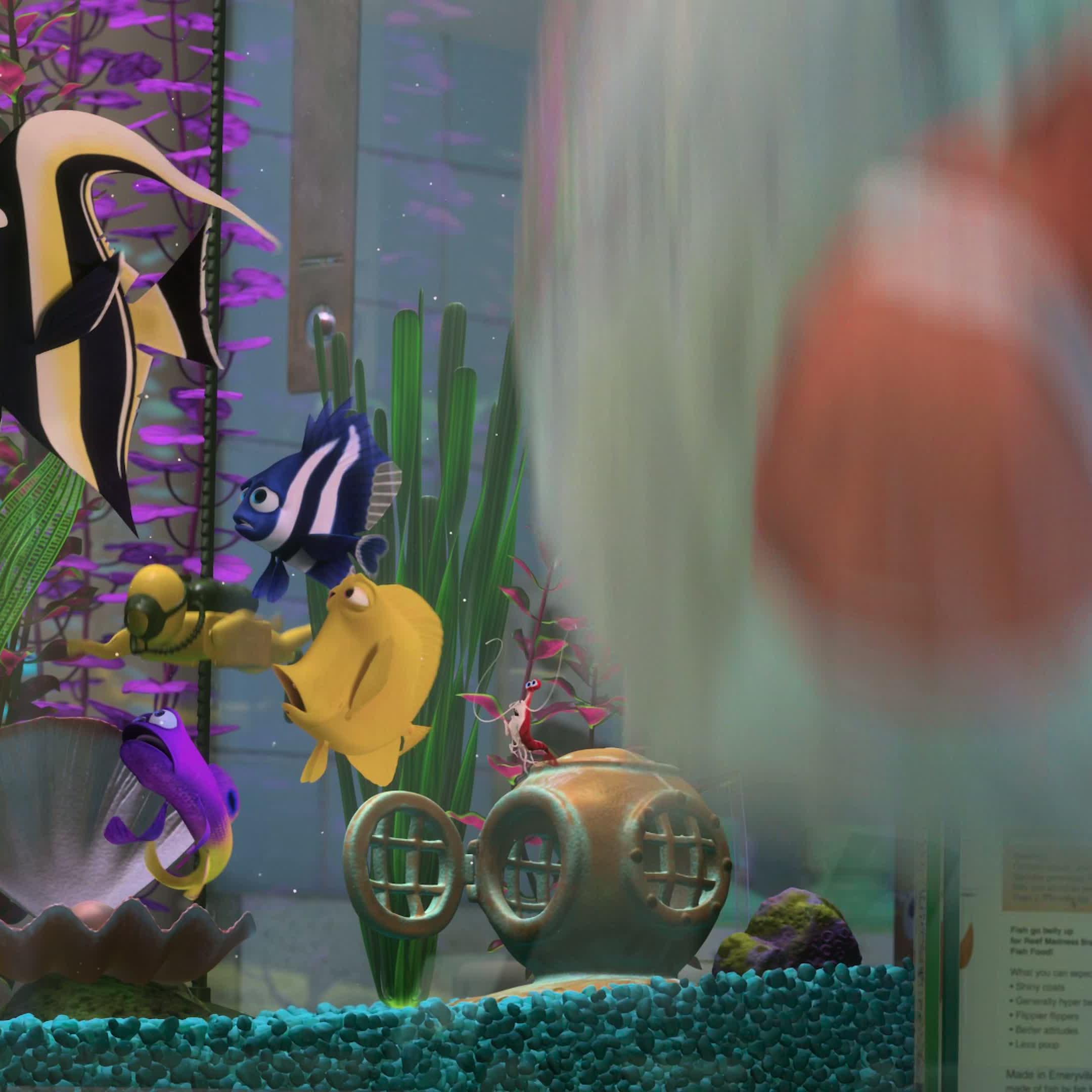 To the top of Mount Wanna-hock-a-loogie! - Finding Nemo | Clip.Cafe