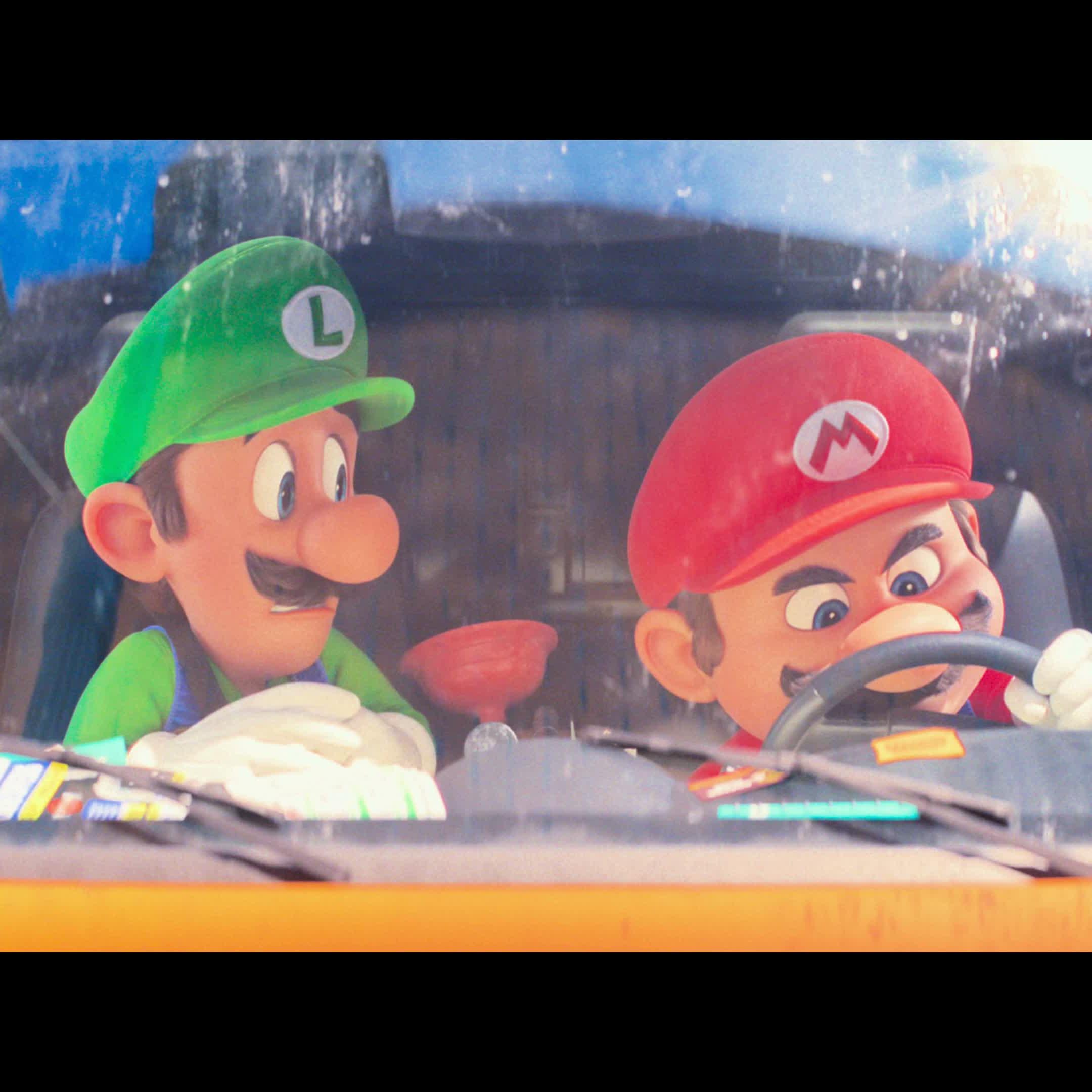Oh, no. We're gonna be late. No, we're not.Come on, let's go. Hey, wait ...