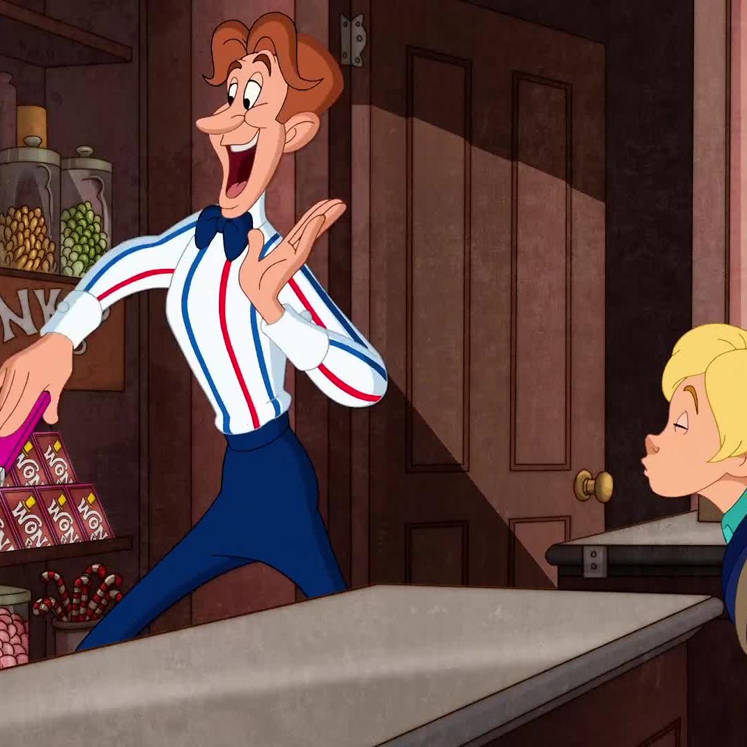 One wonka bar it is. Wait till grandpa Joesees this. We're gonna have a ...