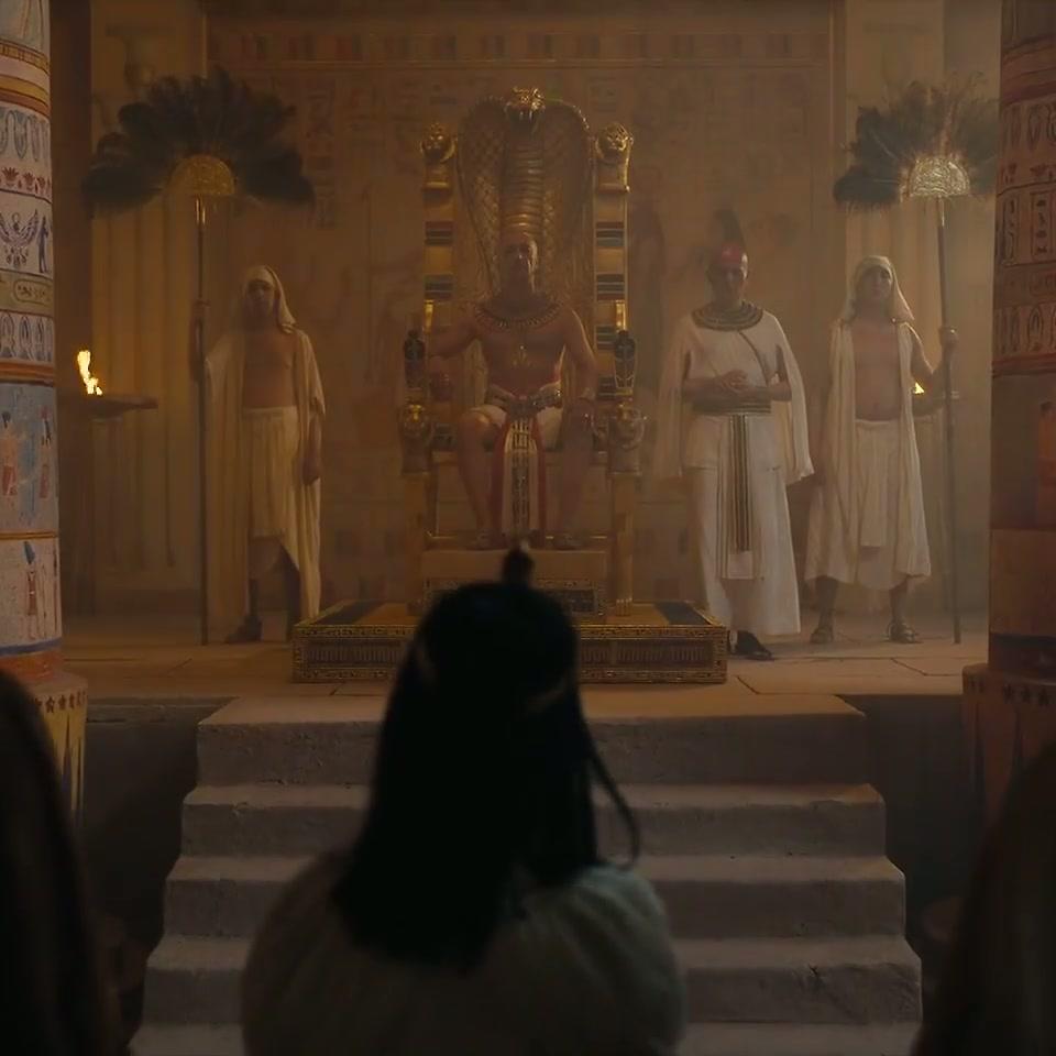 Pharaoh, we come in peace to negotiate. - Testament: The Story of Moses ...