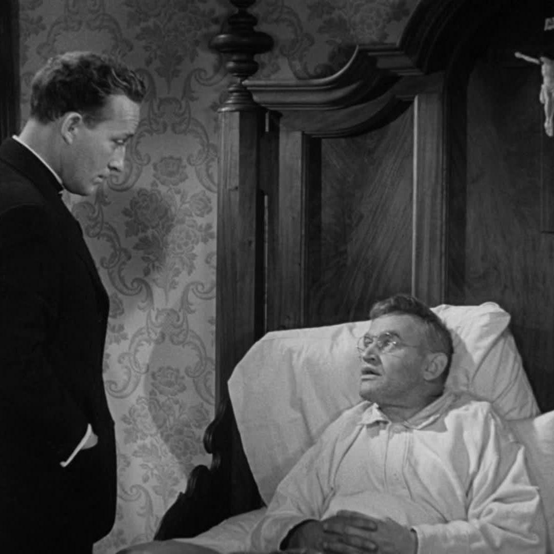 "Poor young Ted has been wounded in Africa. Ah, too bad. They're ...