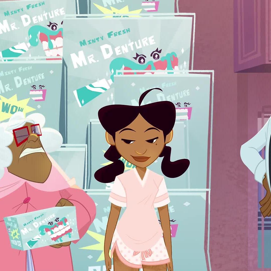 Put your chompers back inyour head, Suga Mama. This is for Penny. Well ...