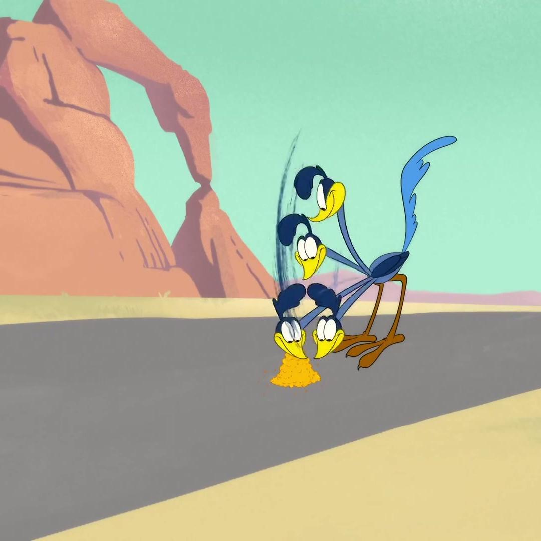 "[Road Runner] Beep, beep." - Looney Tunes Cartoons quote