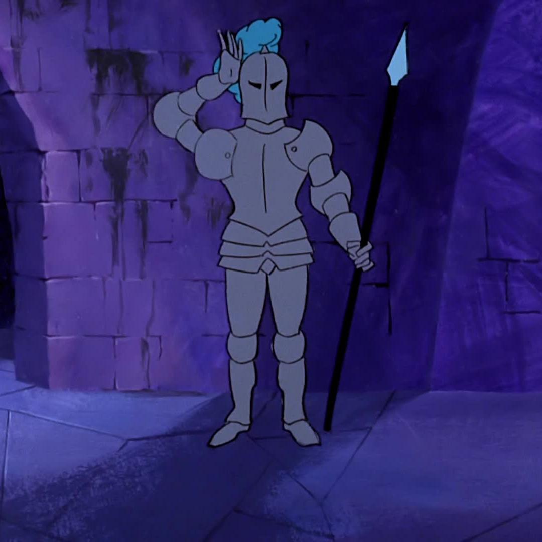 Scooby-Dooby-Doo! Scooby, we gotta hide.I'II hide up on that window ...