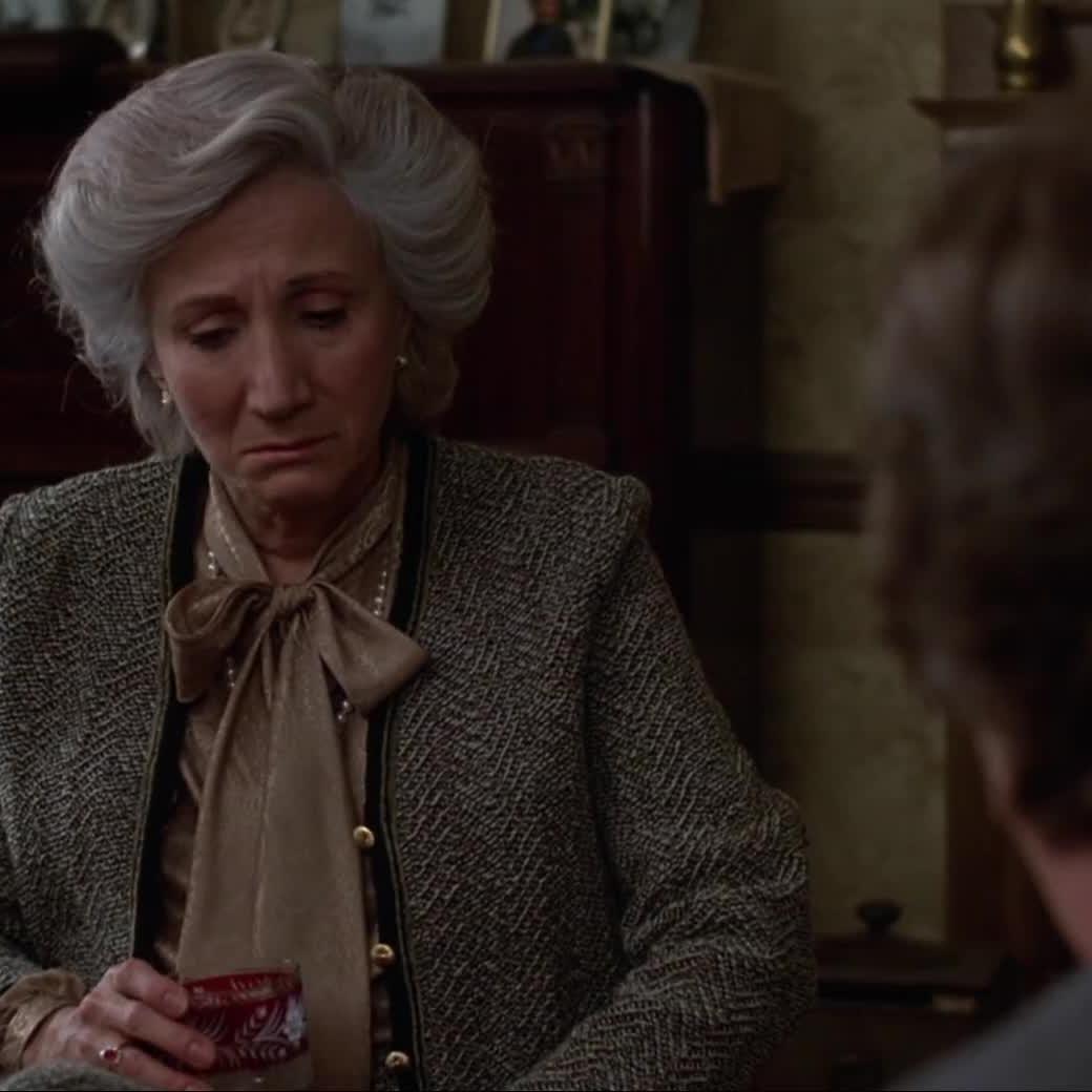 She ate a meal that could choke a pig! - Moonstruck | Clip.Cafe
