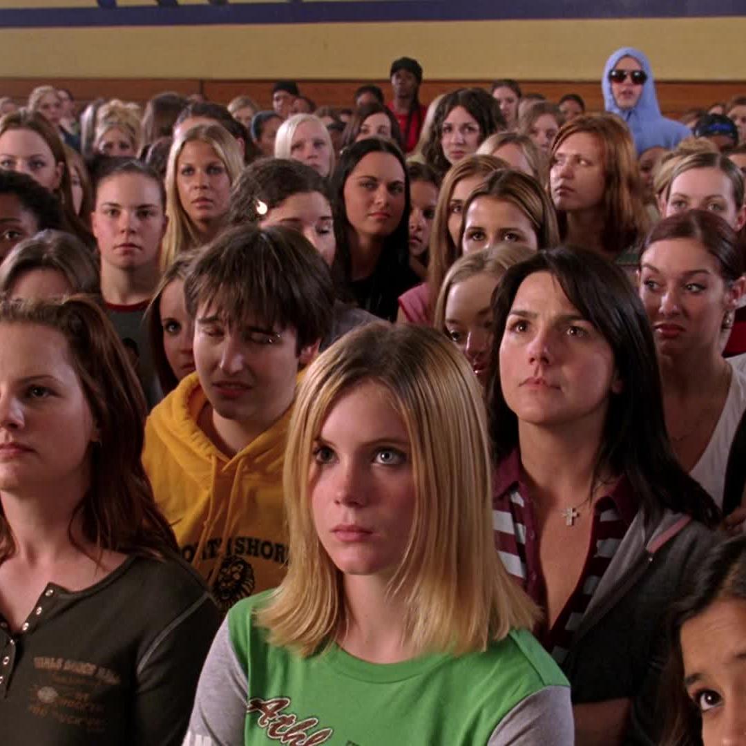 She doesn't even go here! - Mean Girls | Clip.Cafe