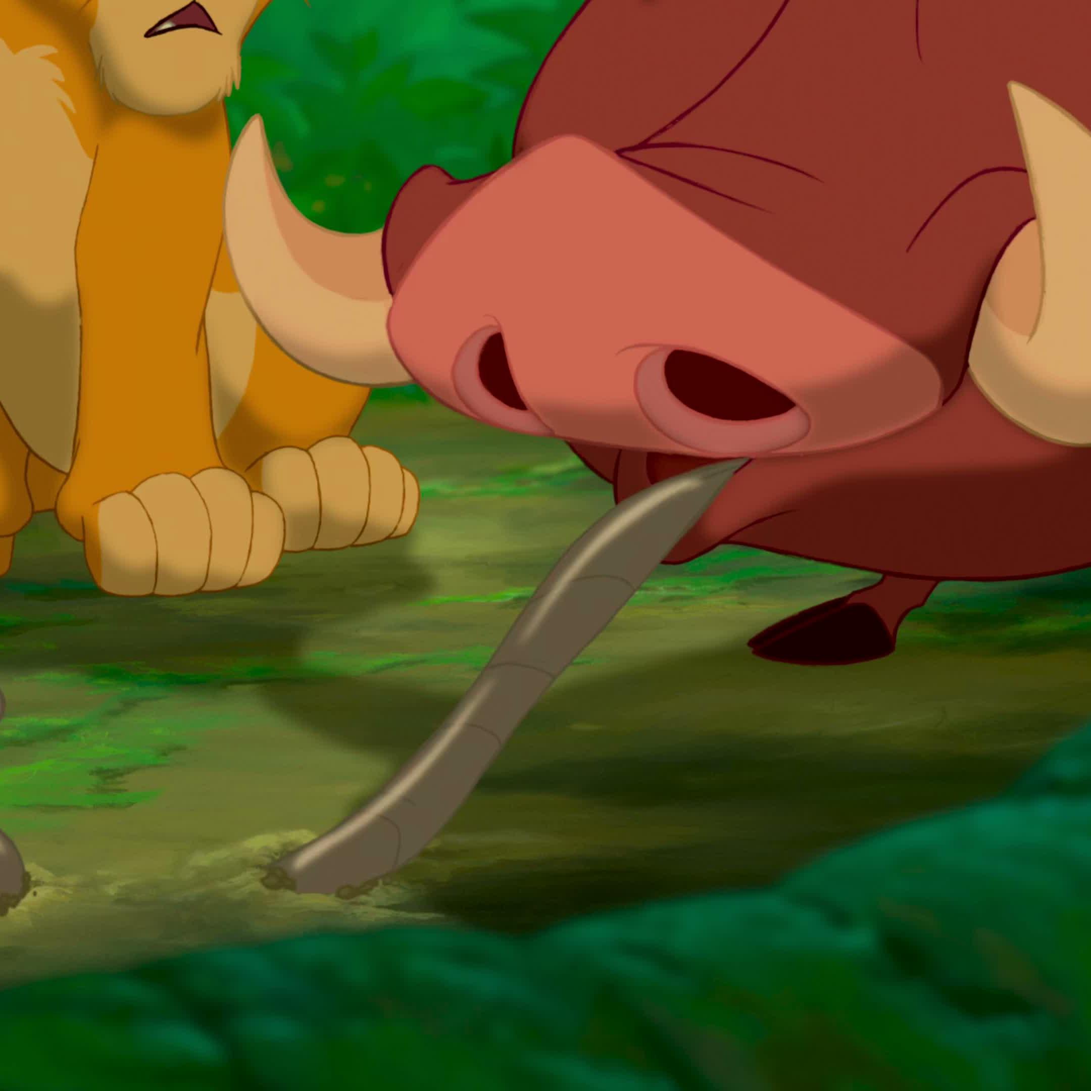 Slimy yet satisfying. - The Lion King | Clip.Cafe