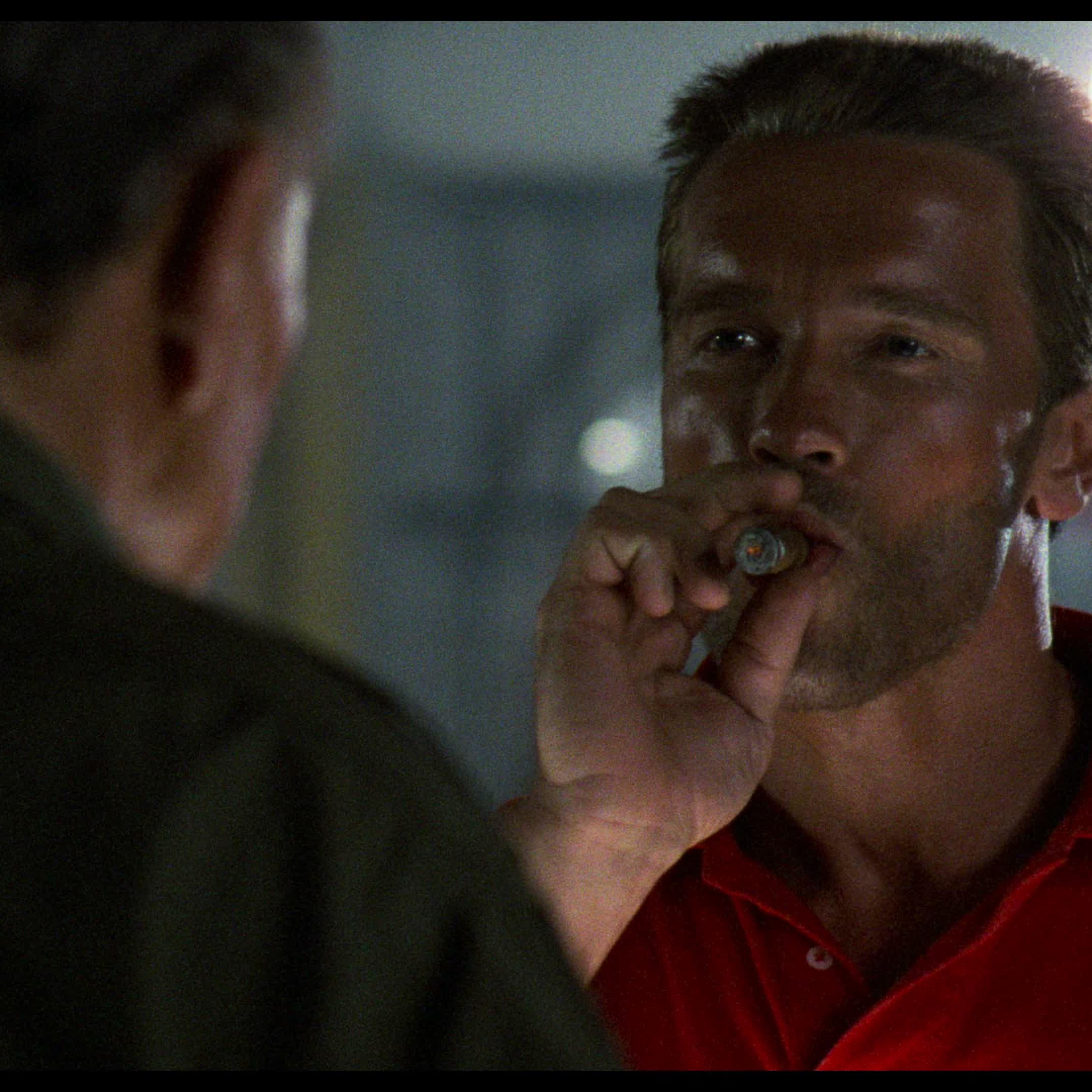 Aw, come on, forget about my tie, man. - Predator | Clip.Cafe