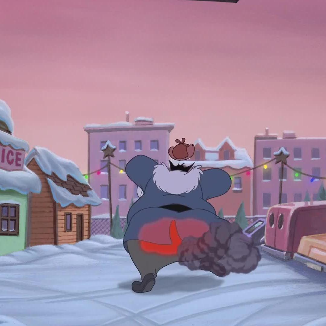 Hmm. Somebody's burning their ham. - Mickey's Once Upon a Christmas ...