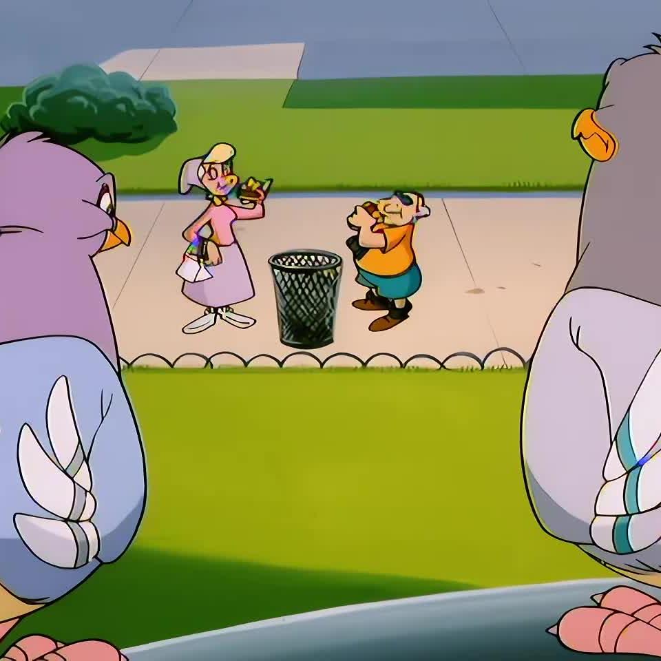 WHEN YOU'RE A GOODFEATHER, IT'S LIKE BEING IN A FAMILY. PUTTING FOOD ON ...