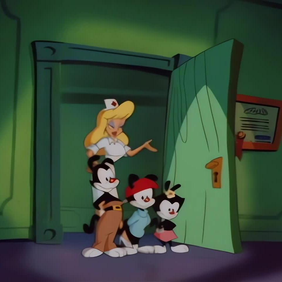"THE WARNER BROTHERS00APPOINTMENT. YOU BE GOOD LITTLE BOYS. MMM ...