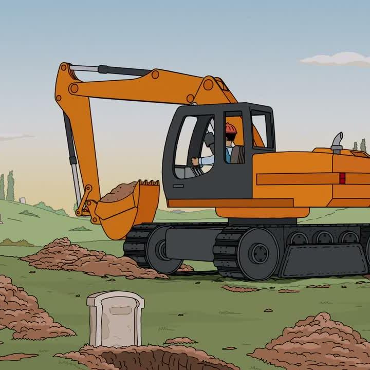 They're digging upthese poor people's graves? Now, don't worry. They're ...