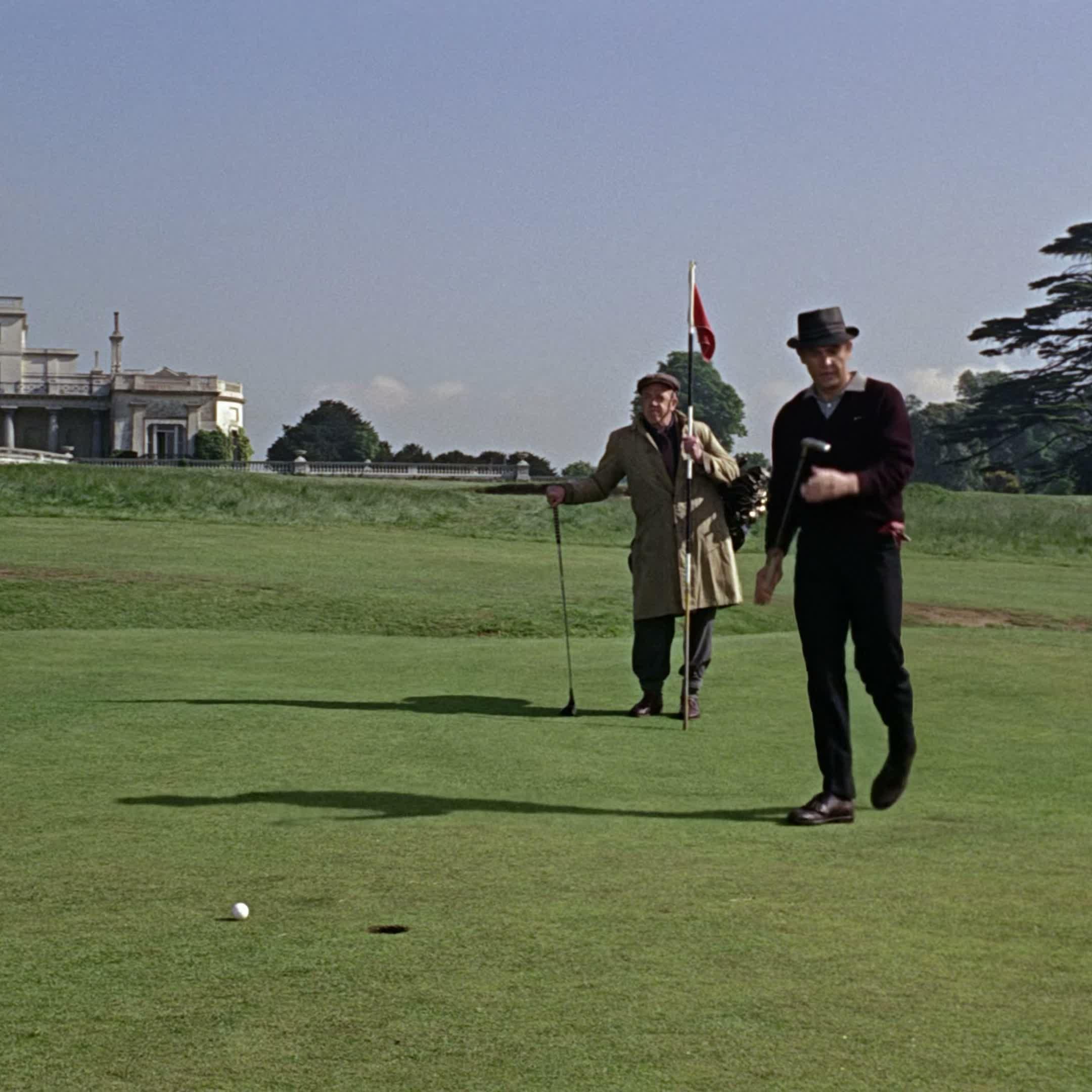 You didn't come here to play golf. - Goldfinger | Clip.Cafe
