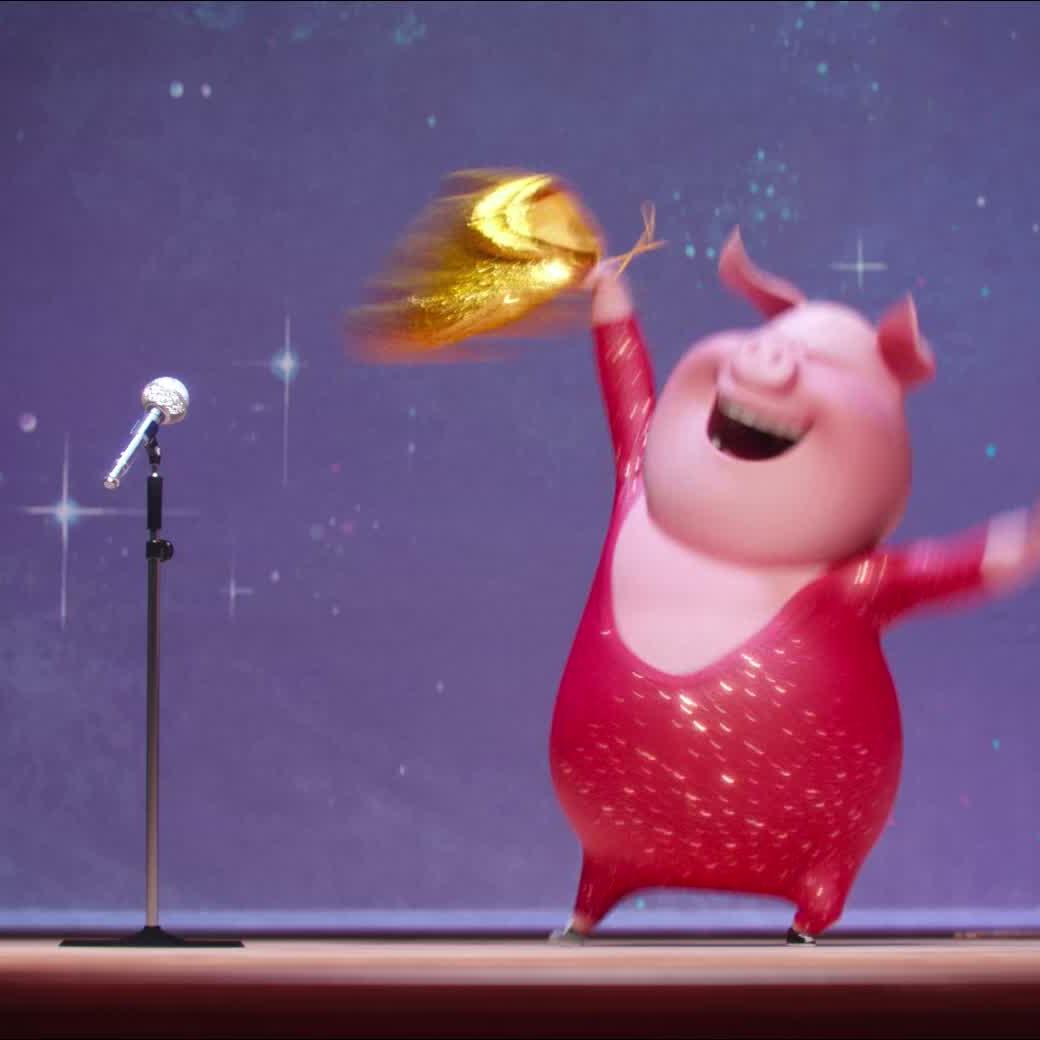 This stage is about to explode with major piggy power! - Sing | Clip.Cafe