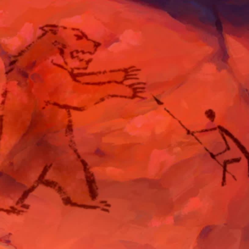 Those monsters are real scary. Especially with their sticks. - Brother ...