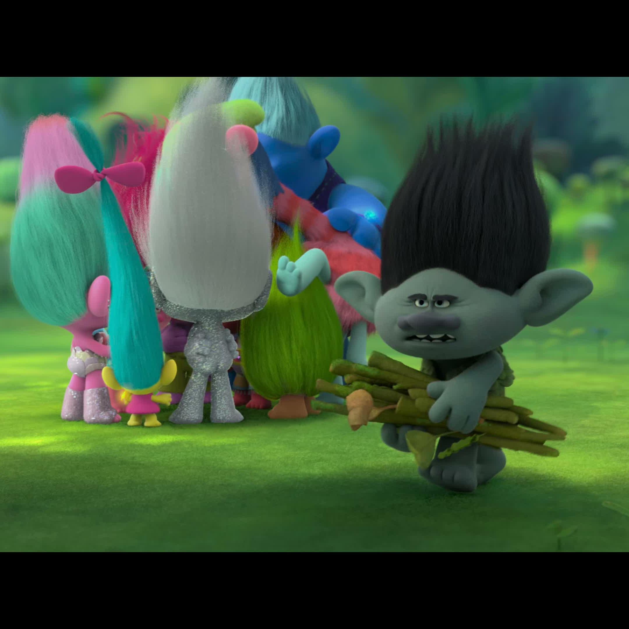 I can't believe you're going to be Queen one day! - Trolls | Clip.Cafe