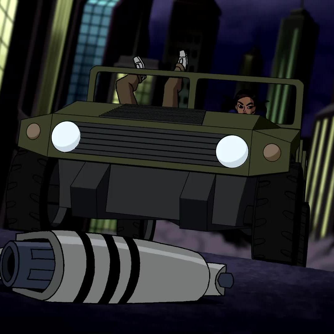 What happened to"camera on the action"? The story's that way. Whoa ...