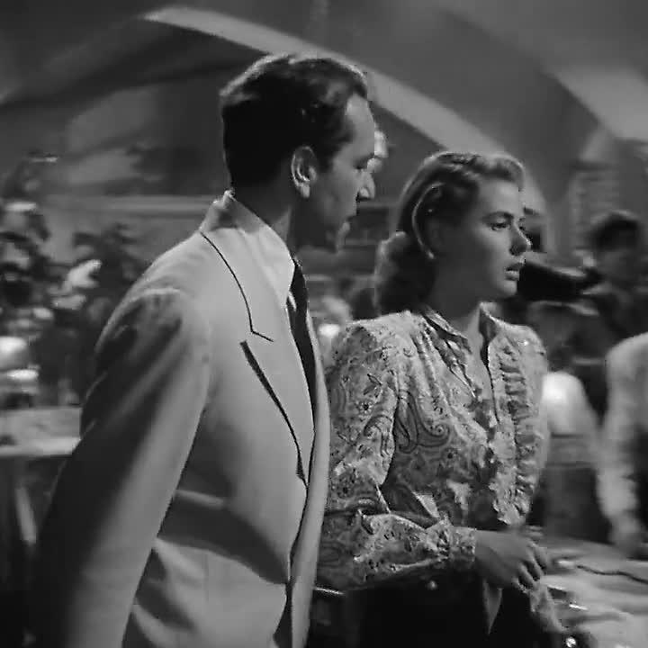 - What happened with Rick?- We'll discuss it later. - Casablanca | Clip ...