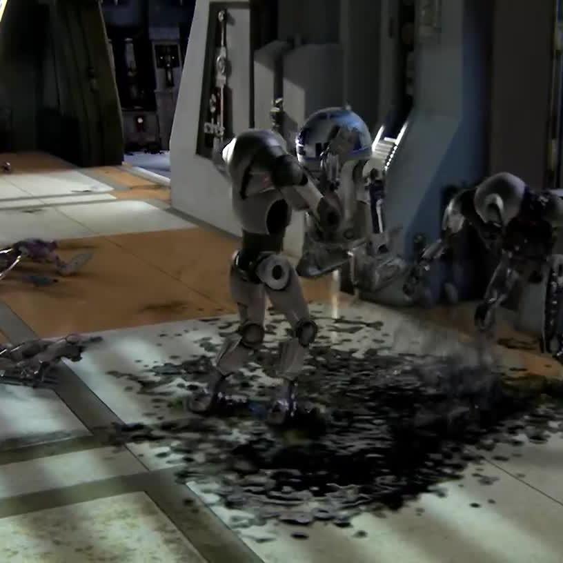 What was that all about? Well, R2 has been... No loose wire jokes. Did ...