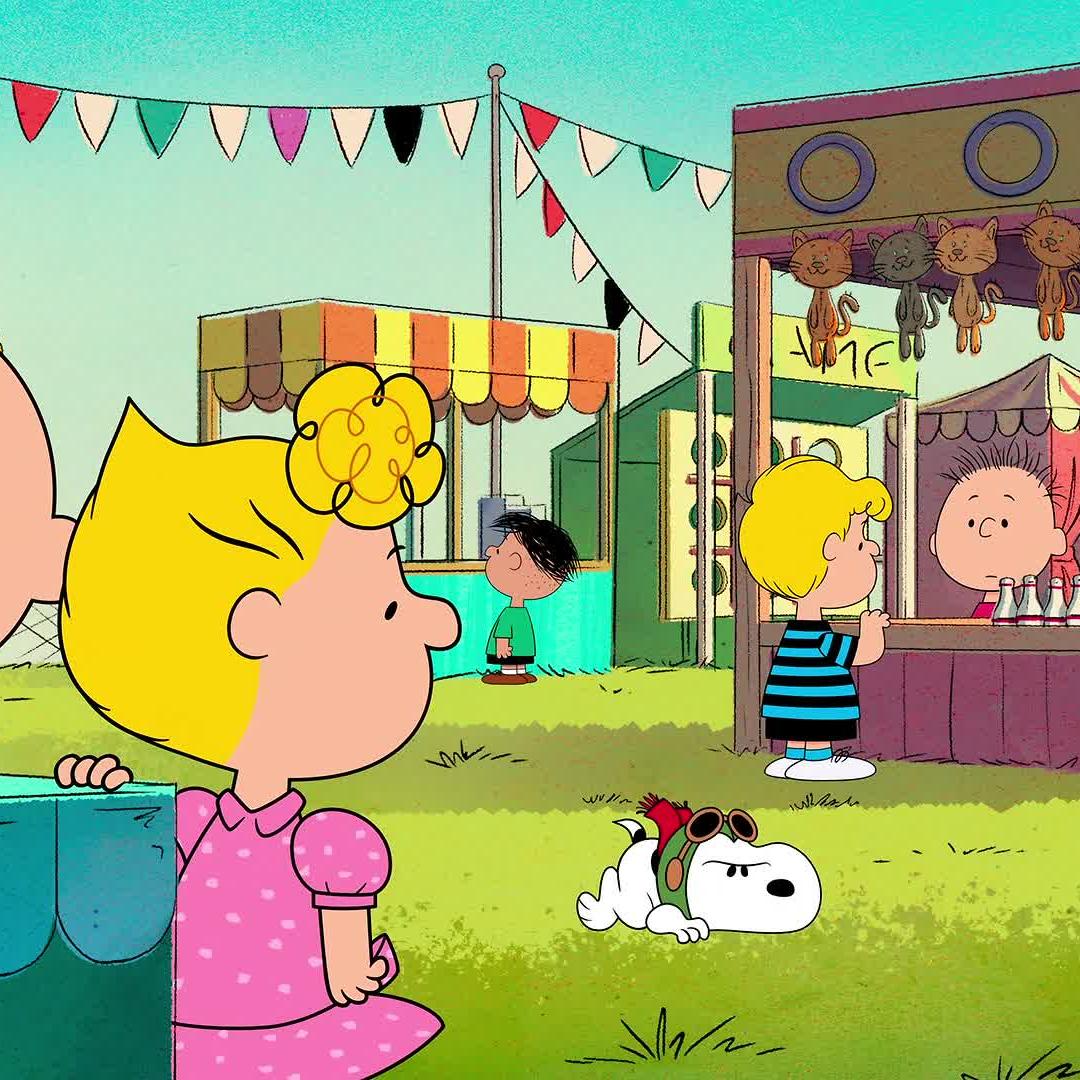 What's Snoopy up to? I told him he has to go to the vet for a checkup ...