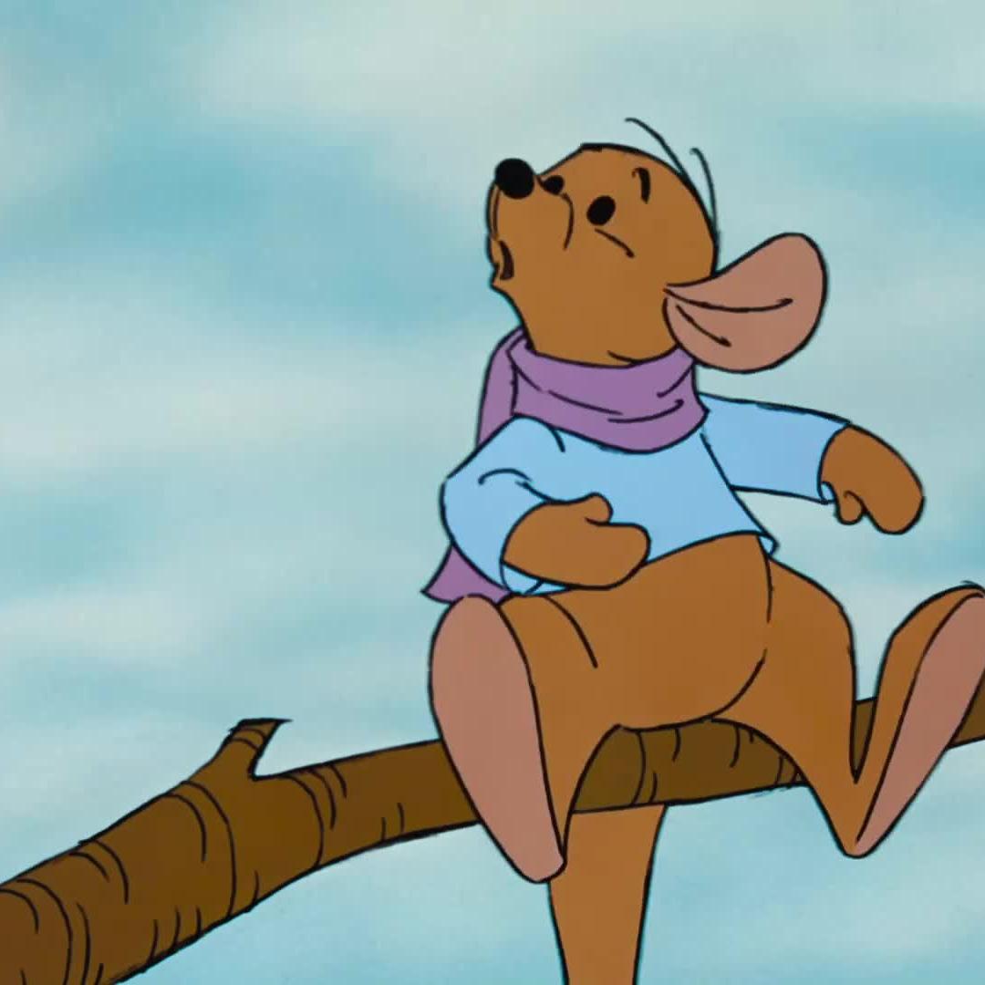 What's the matter, Tigger? Phew-ah, thank goodness, I was just getting ...