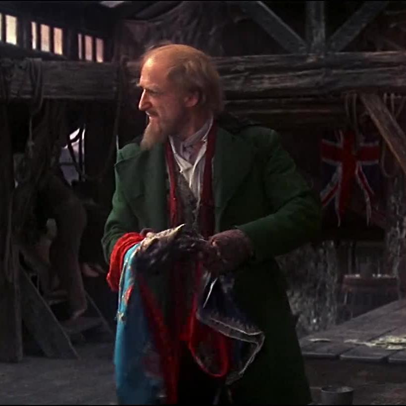 "Where do I sleep, sir? Over here, my dear. Settle down! Dodger, take ...