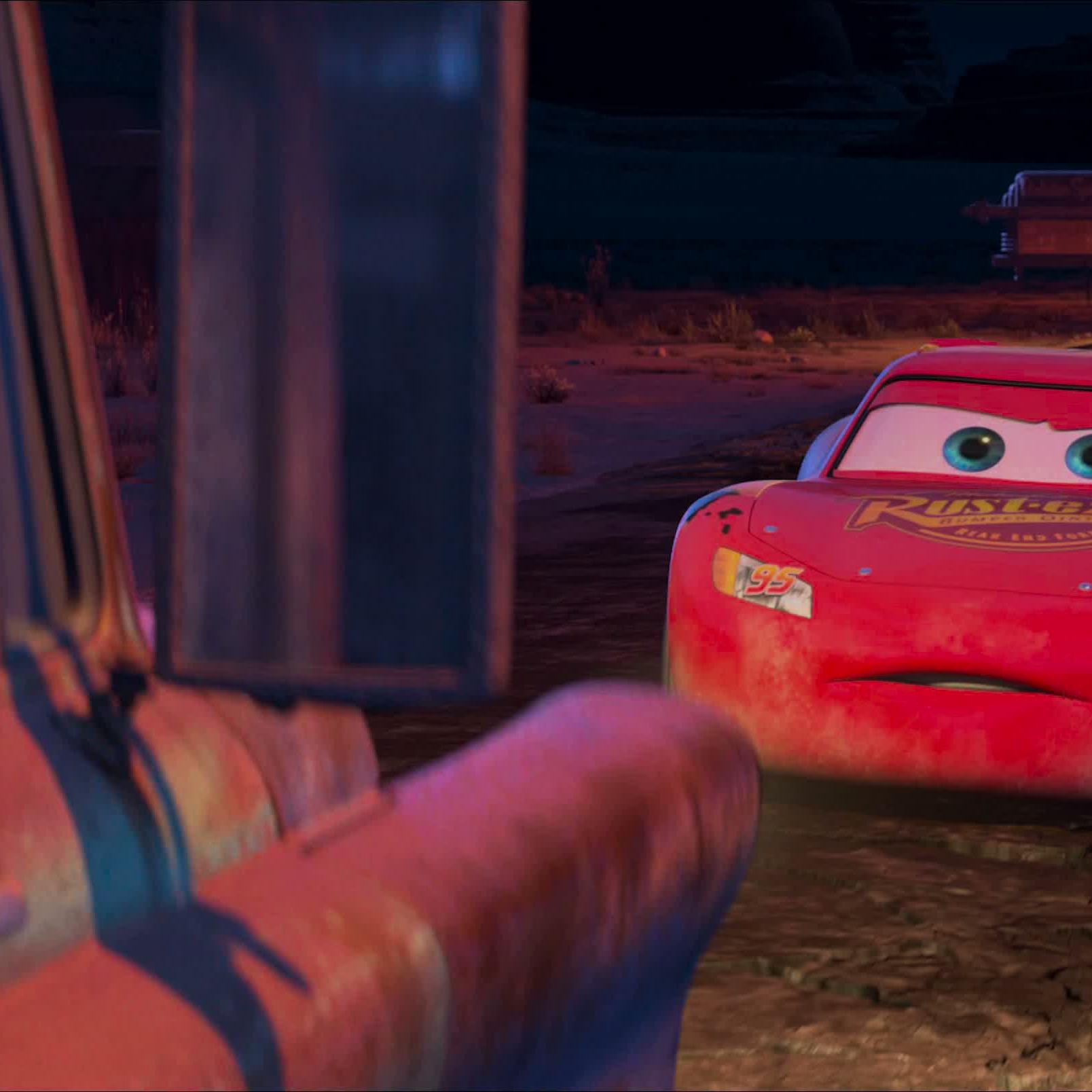 Wreck? Shoot! I'm the world's best backwards driver! Just watch this ...