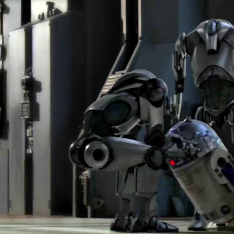 You stupid little astro droid. - Star Wars: Episode III Revenge of the ...