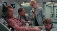 Are you all right? Listen to me.He's been going on and on about Mars ...