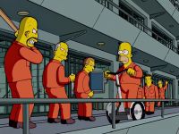 Marge, they're gonna kill me! I only did what I had to do to survive ...