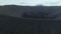 The huge crater, a caldera,provides a safe communal nesting ground. The ...