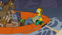 You know, Homer,we make a good team. Homer? - The Simpsons | Clip.Cafe