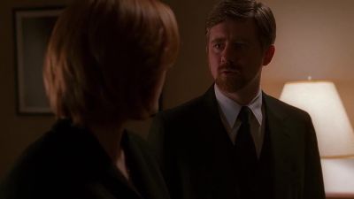 "Agent Scully, how are you holding up? - I still can't believe it ...