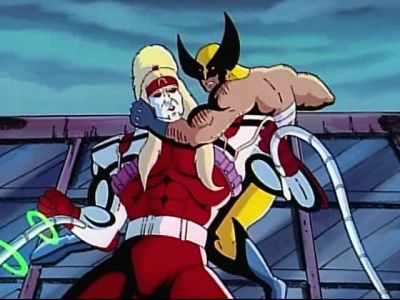 "Forgot about my carbonadium armor, didn't you? Well, you scratch my ...