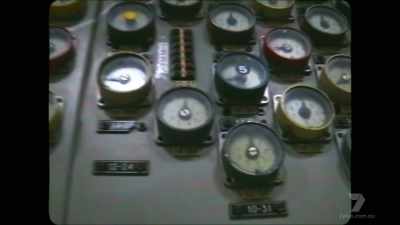 Inside the control room, something happensthat sets alarm bells ringing ...