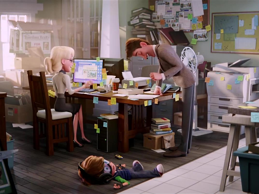 A house is not a house without a Gardner! - Storks | Clip.Cafe