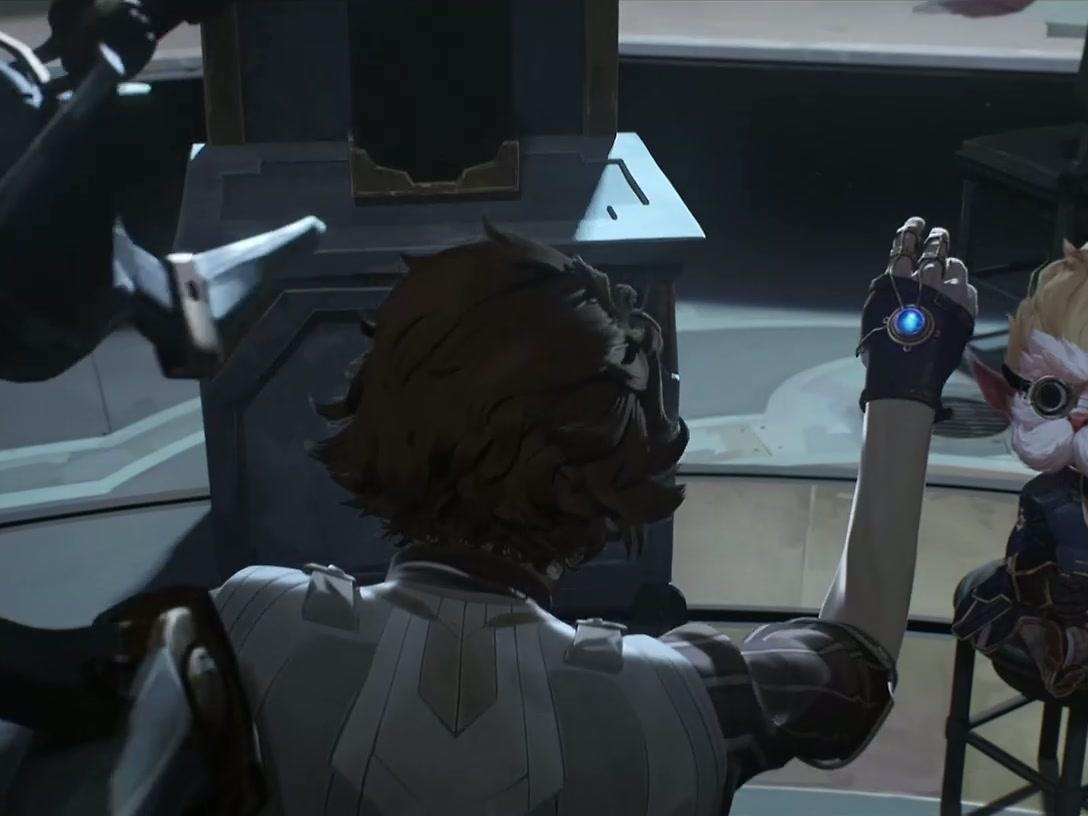 A mechanical arm,equipped with a powerful ray of light. - Arcane | Clip ...
