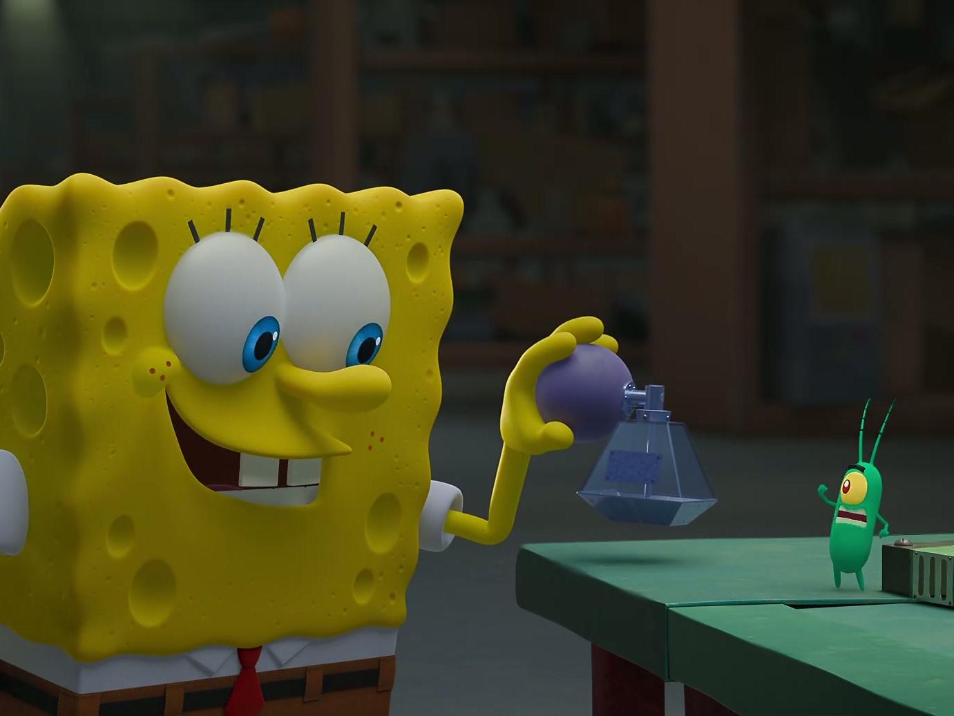 Ah! That's carbonated-- …handsome gas. - Plankton: The Movie | Clip.Cafe