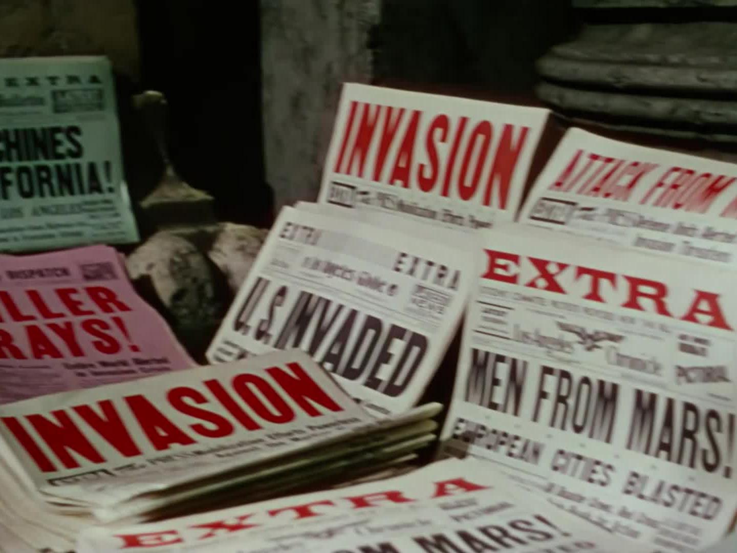 ...all about the Martian invasion. They're in New York and Miami ...