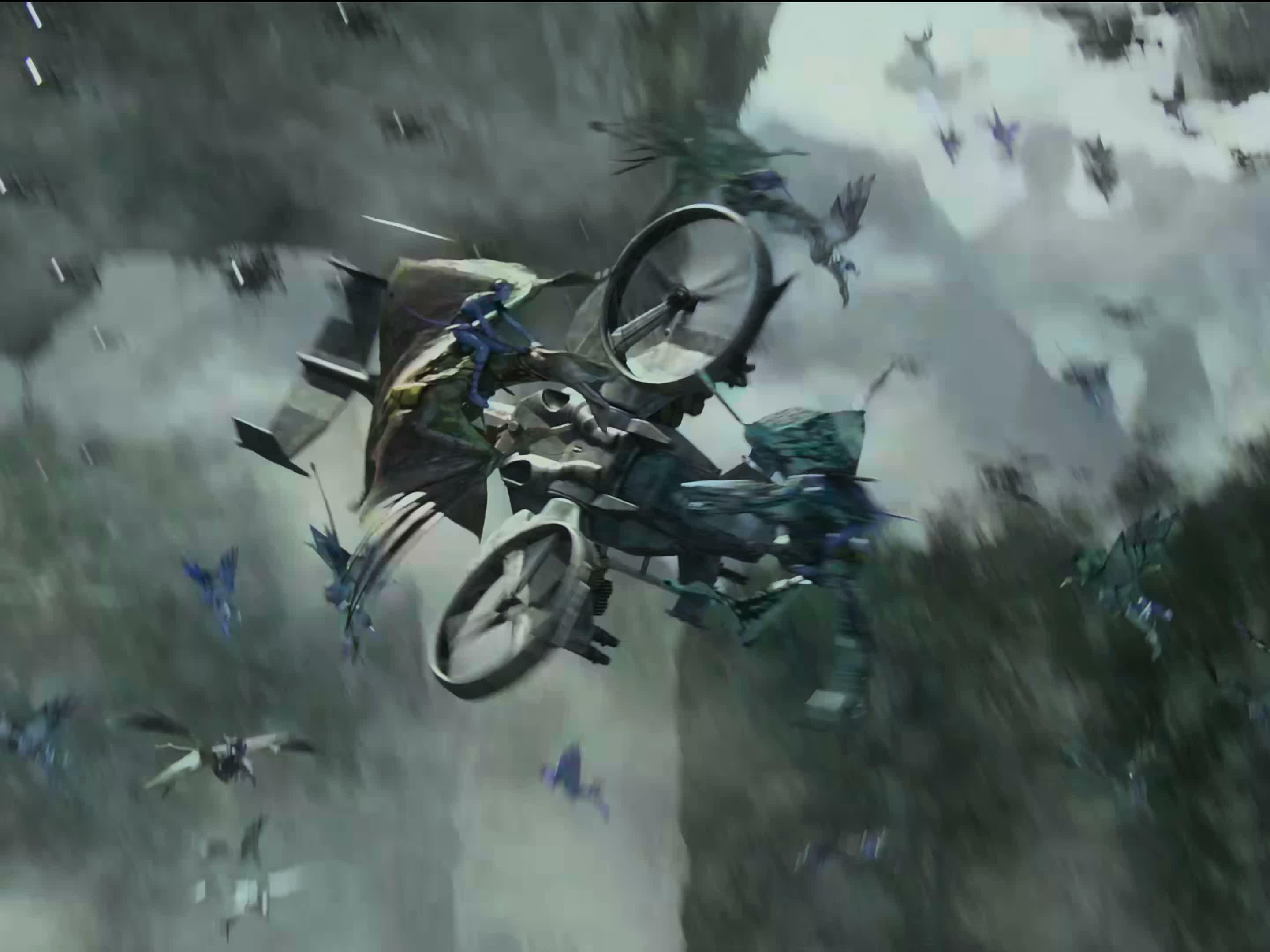 All aircraft, release your weapons! To the right. Get around - Avatar ...